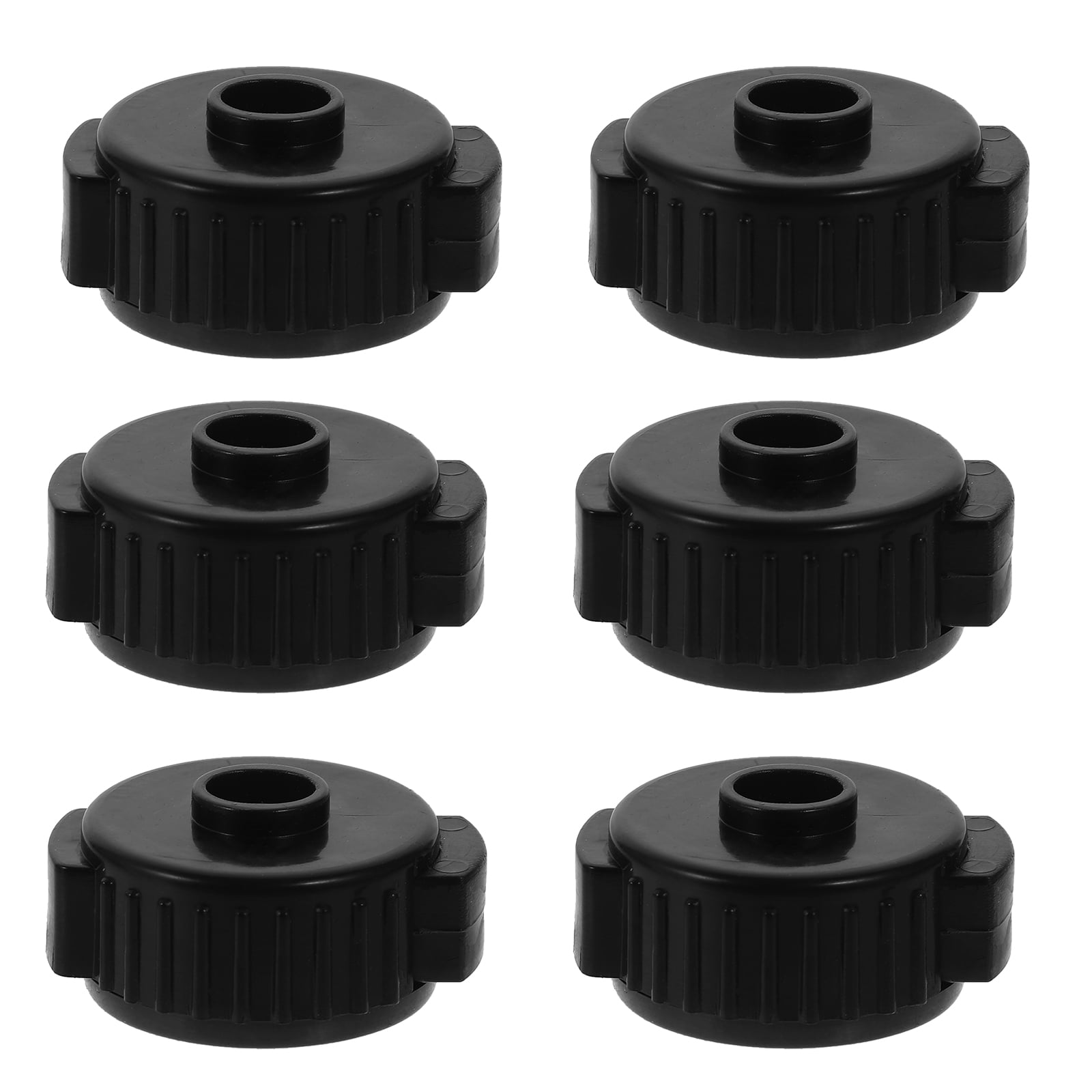 KALLORY Quick Release Cymbal Caps for Drum Set, 8 Pieces Black PP ...