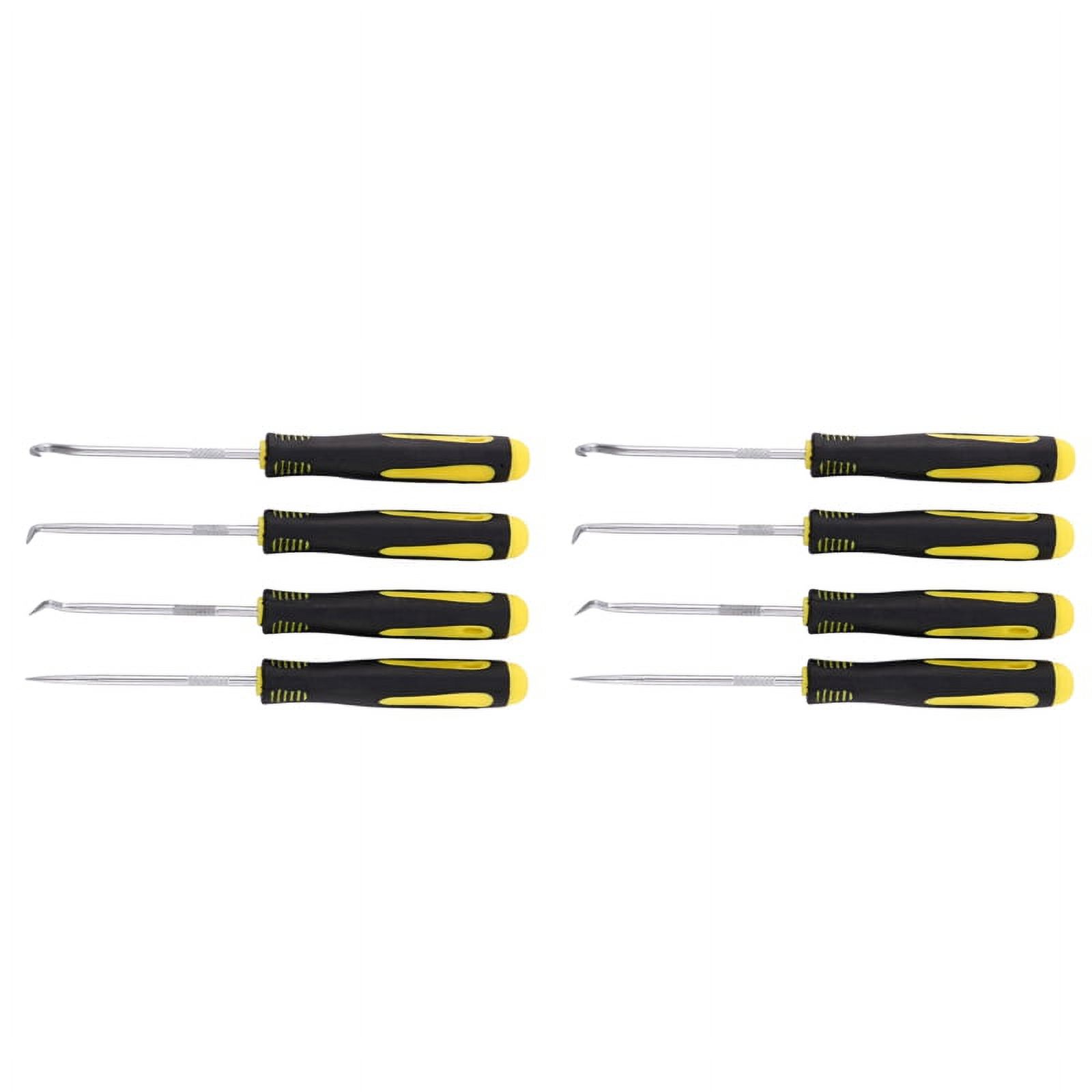 8 PCS Scraper Hook Tool Set Oil Seal Puller Rubber O-Ring Hook Seal Screwdriver Hand DIY Tools ...