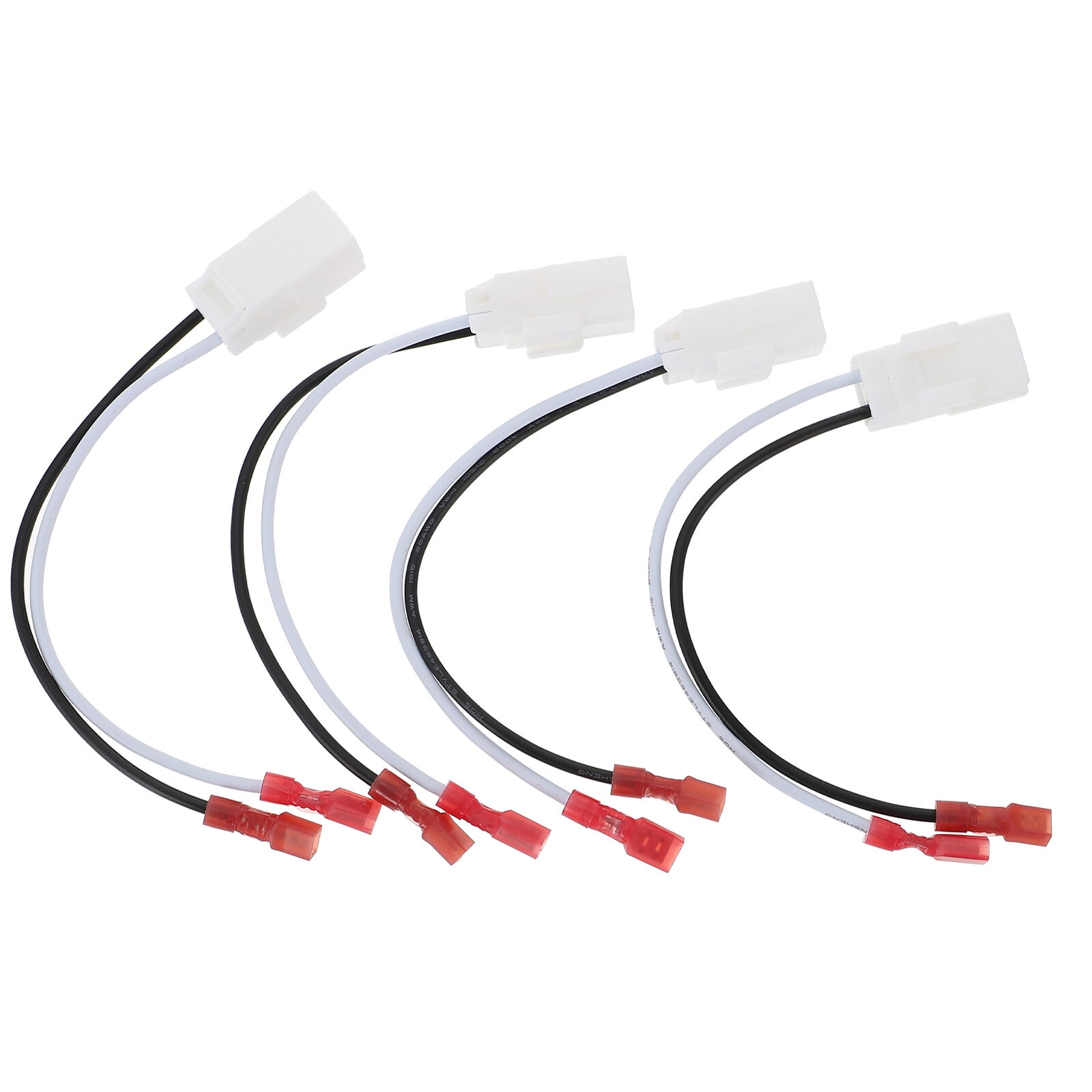 8 PCS Speaker Cable Converter Speaker Replacement Install Connector ...