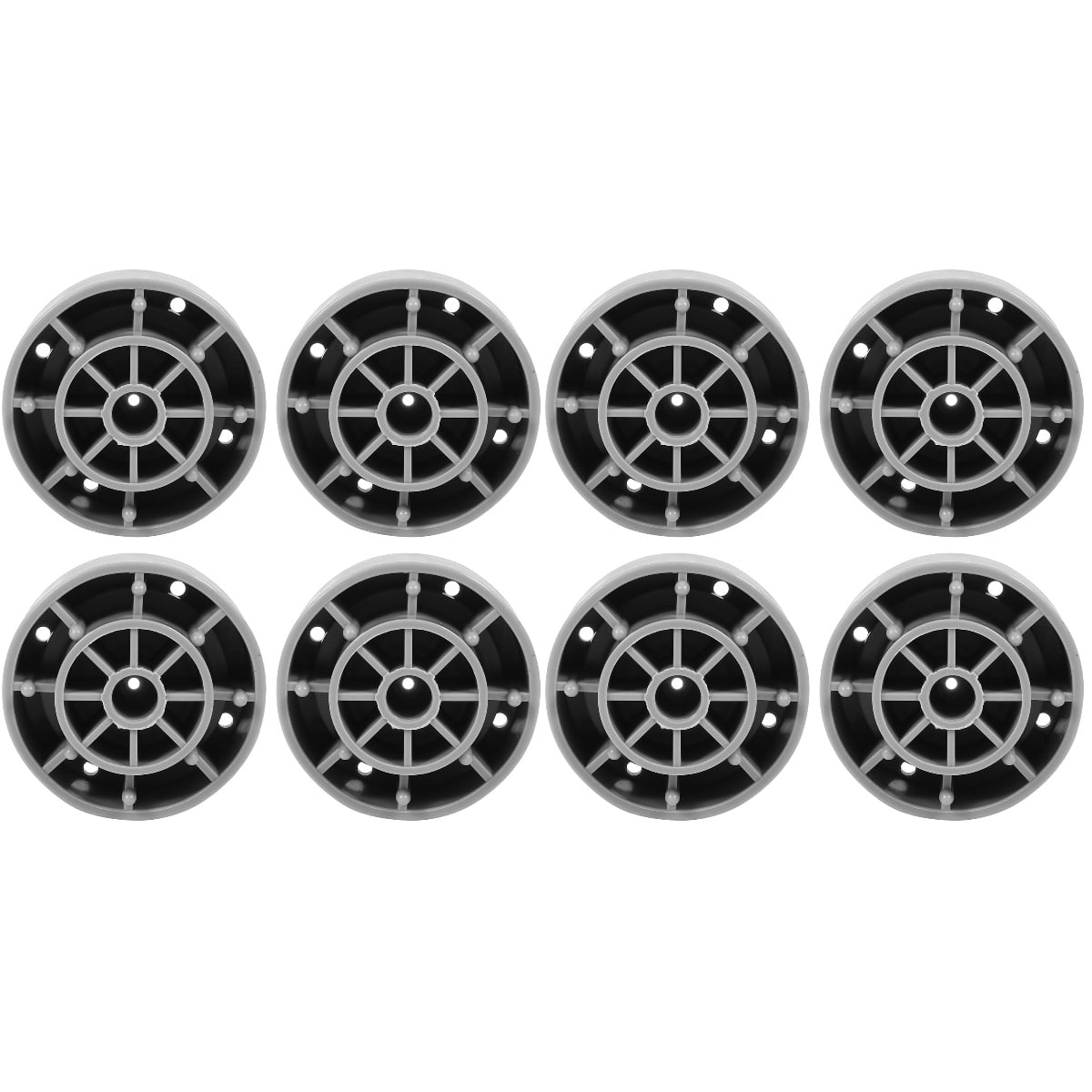 8 PCS Washing Machine Floor Mat Refrigerator Foot Fridge Lifting Pad ...
