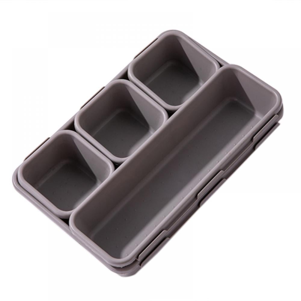 8 PCs/Set Desk Drawer Organizer Tray Dividers Shallow Drawer Organizers ...
