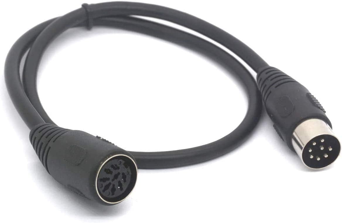 8 PIN DIN CABLE Male to Male Male to Female MIDI Extension Cord for ...