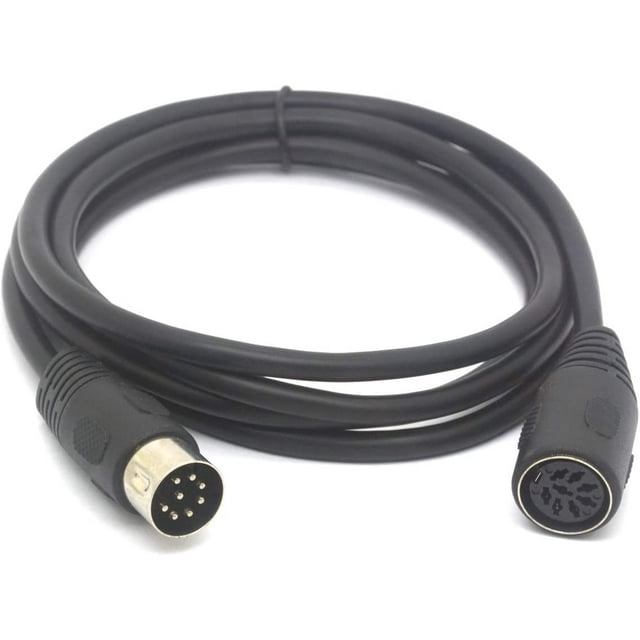 8 PIN DIN CABLE Male to Male Male to Female MIDI Extension Cord for ...