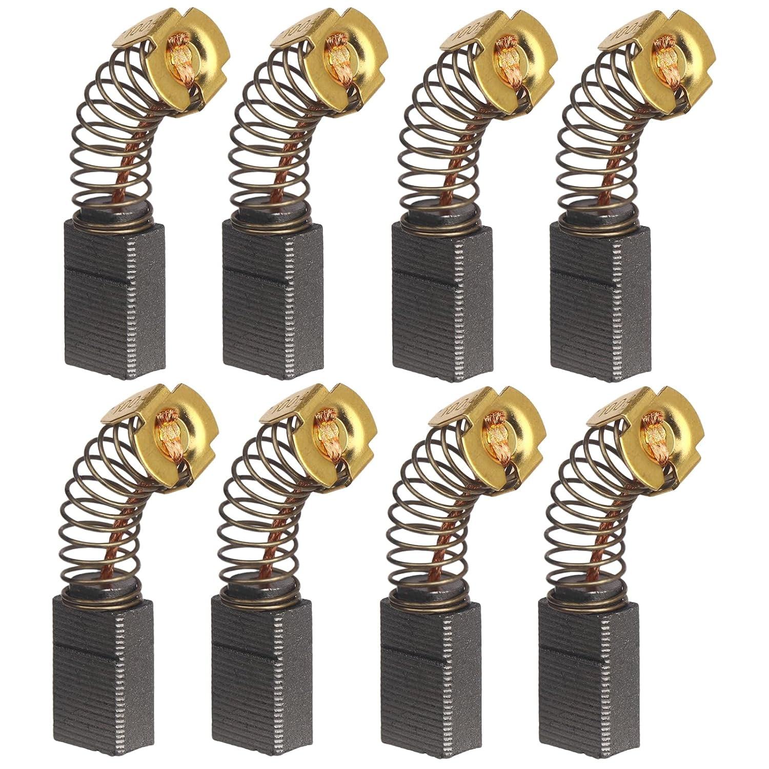 8 Pack 089006017092 Carbon Motor Brush Compatible with Ridgid Tile Saw R4040 R4041S and Ryobi ...