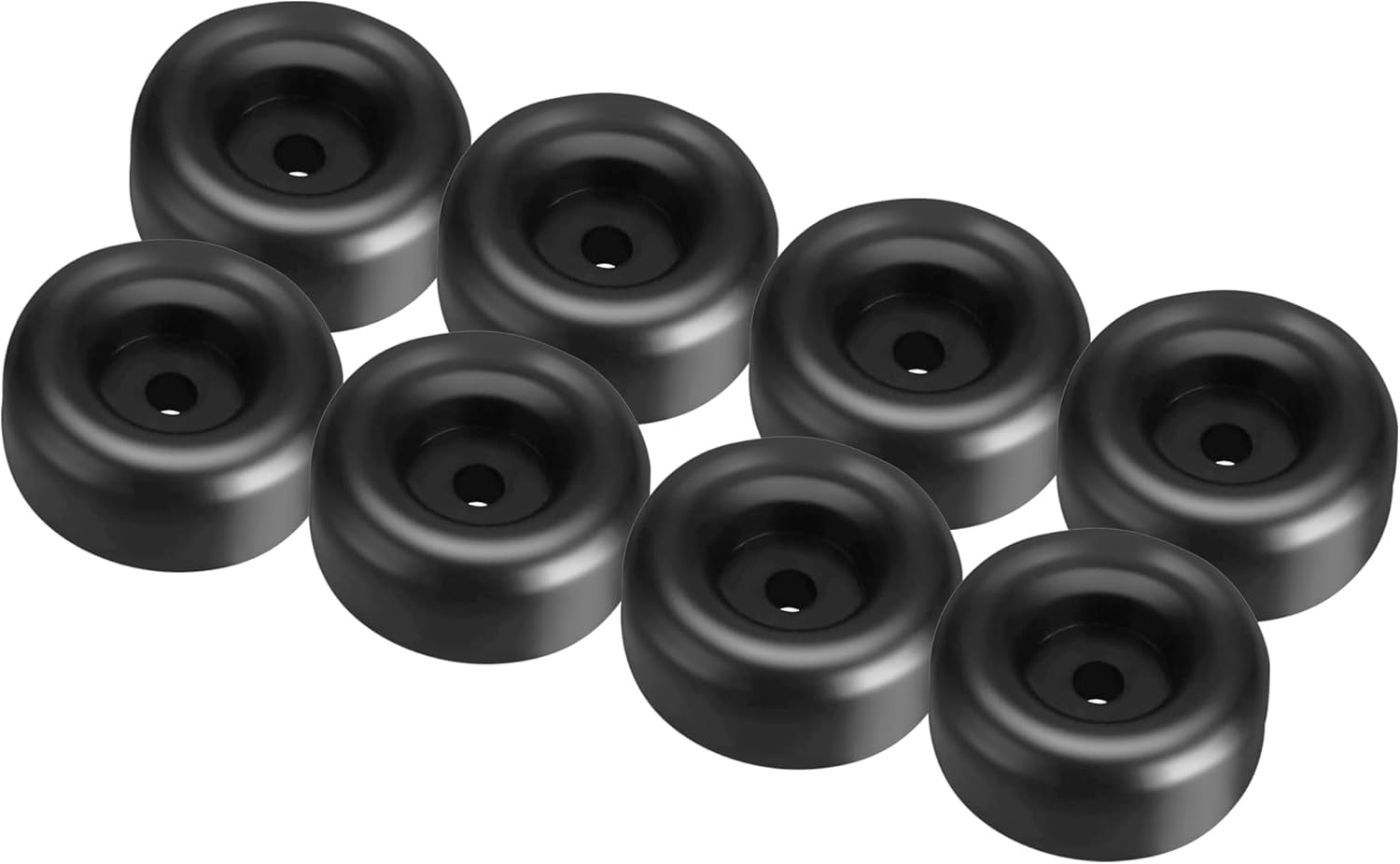 (8-Pack) 1" Tall Trailer Ramp Door Bumpers Universal Fit Bumpers with 7 ...