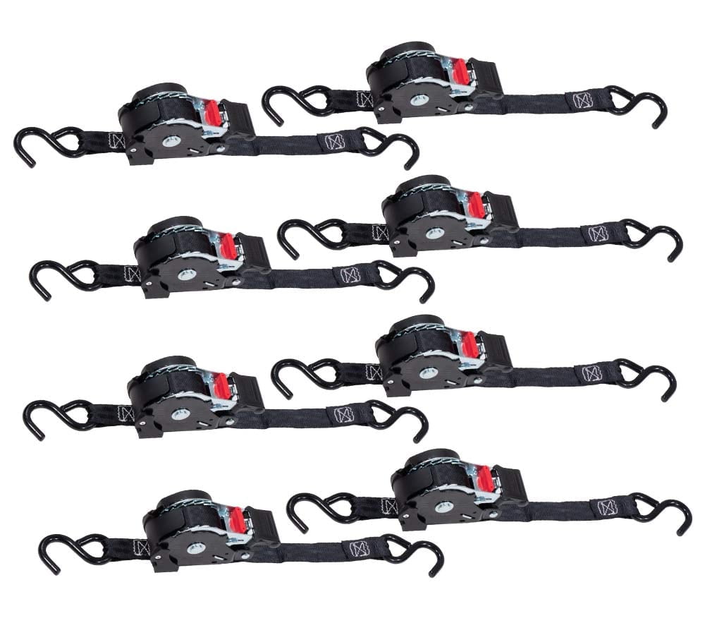 Walmart Heavy Duty Locking Bike Ratchet Straps | Auto Retract 1" x 12 ...