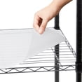 8 Pack 14 x 36 Inch Wire Shelf Liner Clear Plastic Waterproof Liners ...