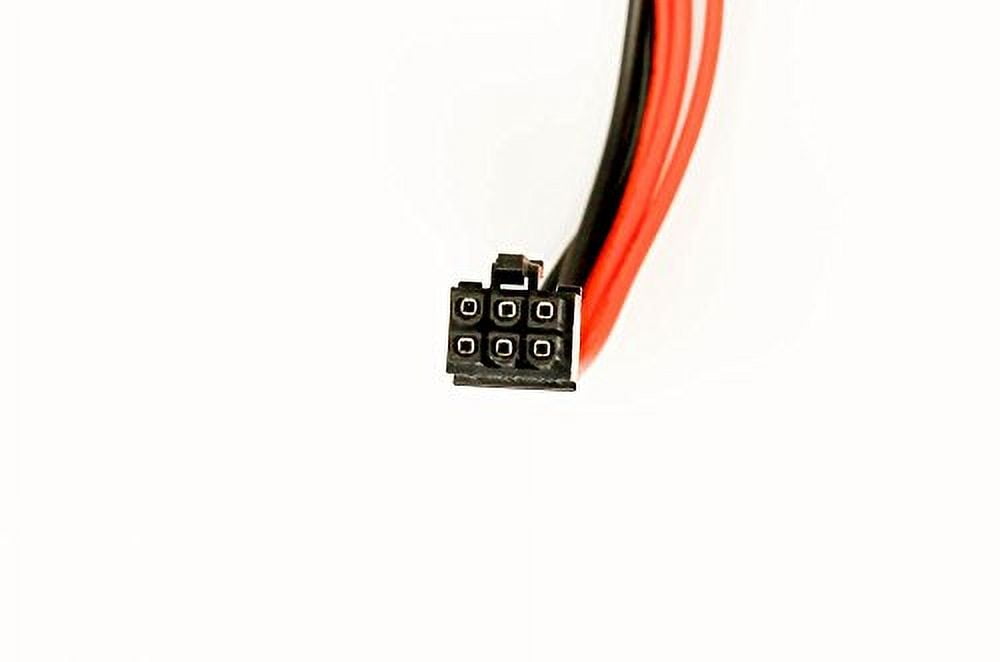 8 Pack 16 AWG UL 1007 Approved Wire 6 pin PCI to 6+2 pin Male to Male ...