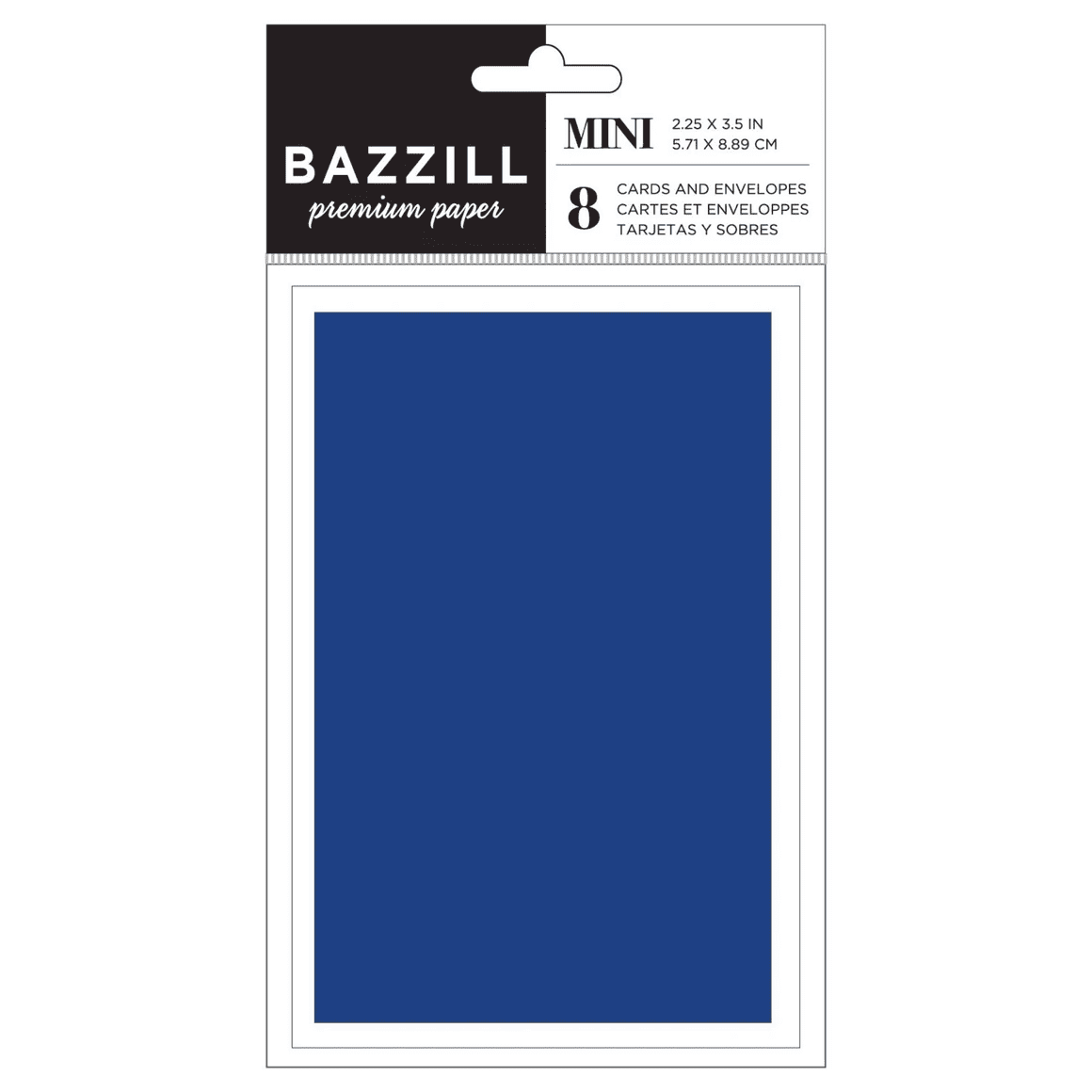 8 Pack 2.25 in x 3.5 in Mini Card, Envelope Set, Cards with Matching ...
