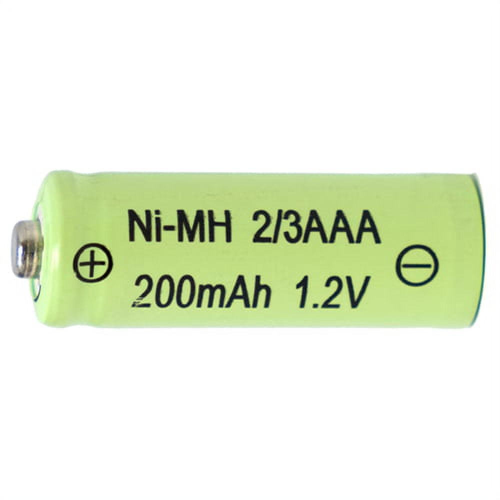8-Pack 2/3 AAA NiMH Button Top Battery (200 mAh) - Walmart.com
