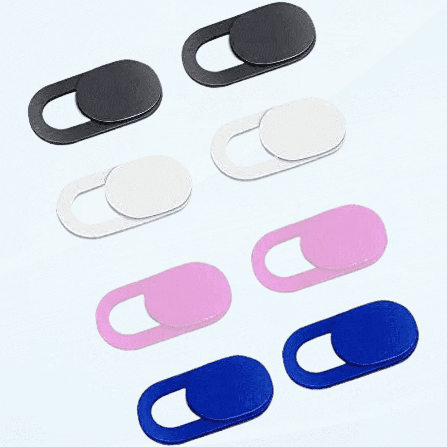 8 Pack (2 Black + 2 White + 2 Pink + 2 Blue) 0.03 inch Ultra Thin ...