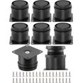 8-Pack 2 Inch Furniture Legs, Stainless Steel Legs for Furniture+32pcs ...