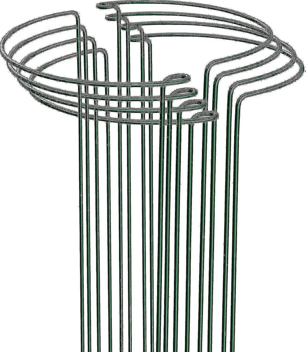 8 Pack 2540cm Plant Support Stakes, Metal Garden Plant Stakes, Half ...