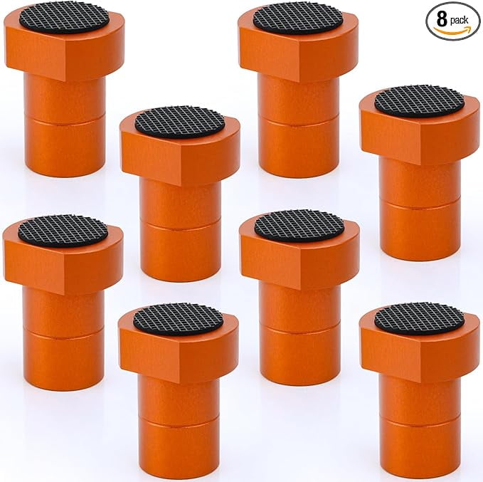 8-Pack 3/4" Aluminum Bench Dogs Non-Slip Bench Dog Clamps Accessories ...