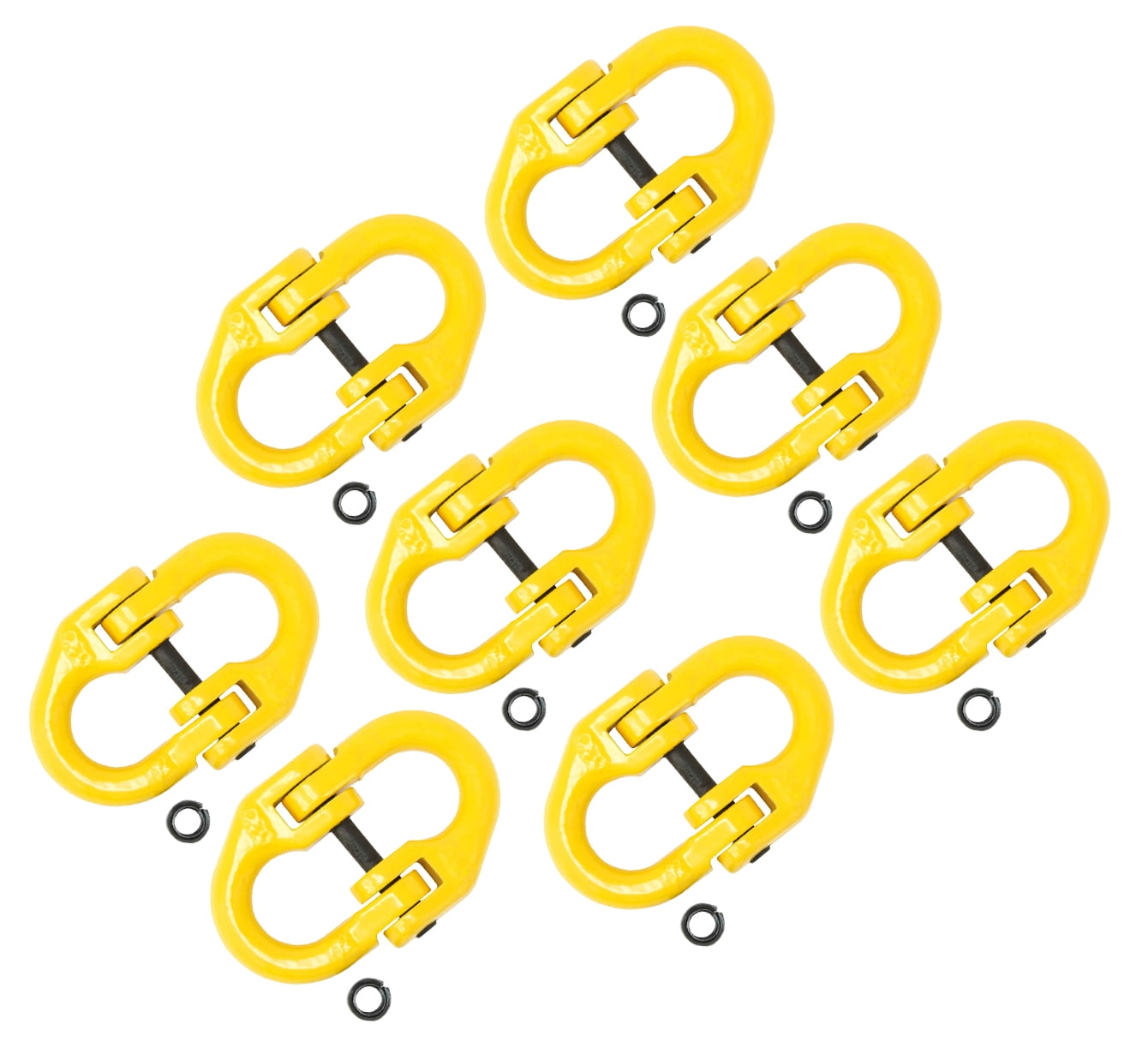(8 Pack) 3/8" Grade 80 Coupling Link, Hammerlink, Hammer Lock Chain ...