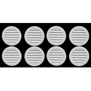 Lambro 143w 4" Plastic Under-Eave Vent - Walmart.com