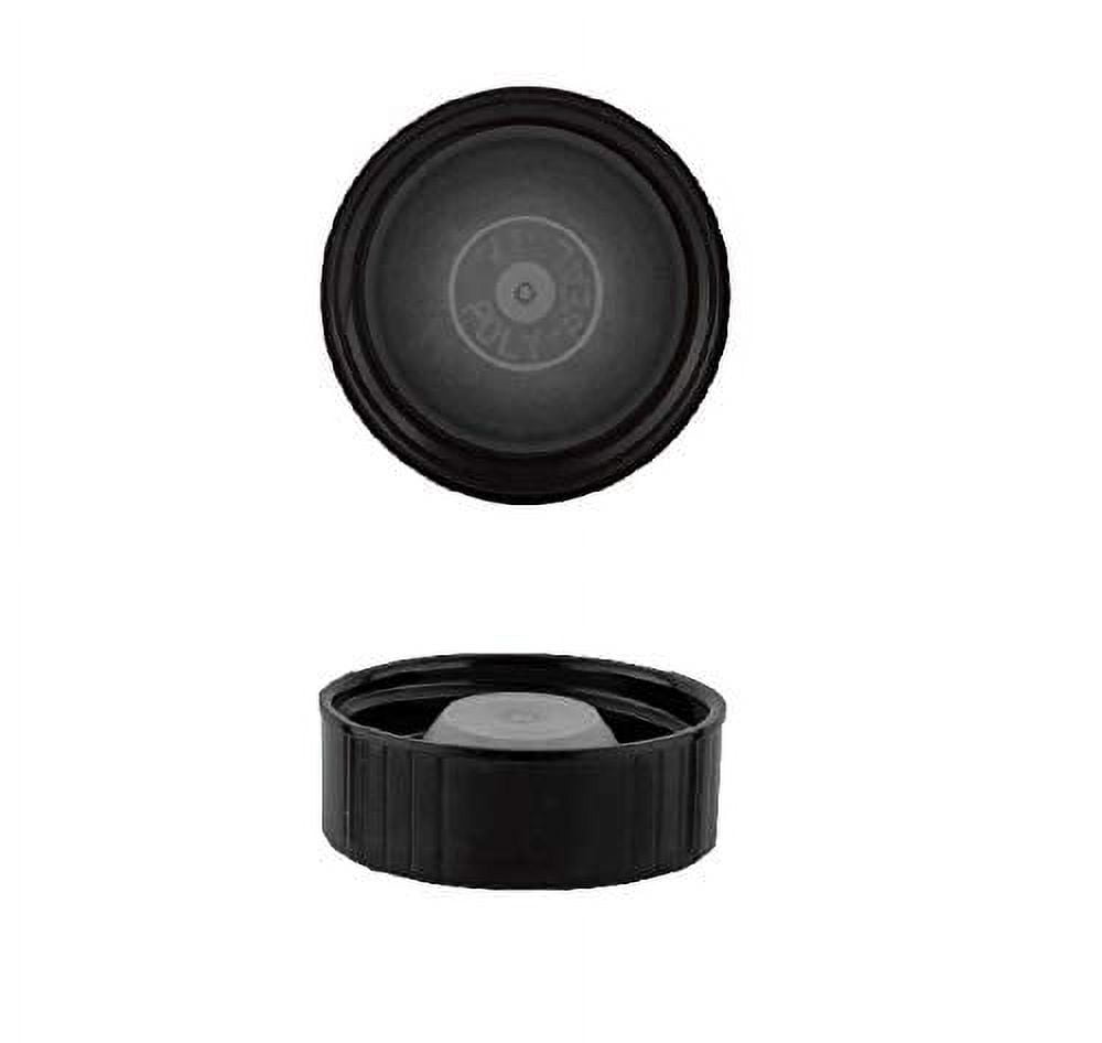 8 Pack of 33-400 Black Airtight Phenolic Poly Cone Insert Caps for 33mm ...
