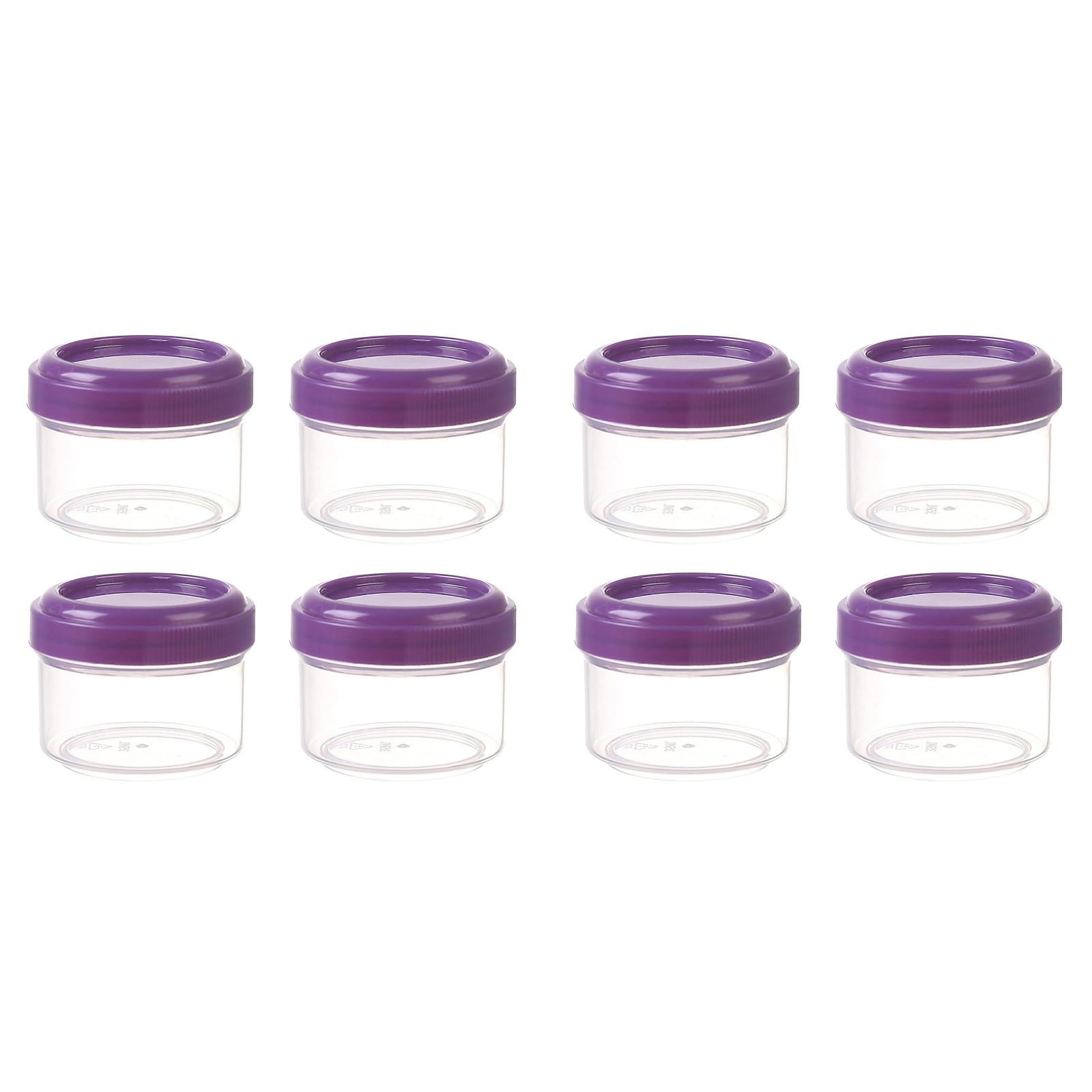 8-Pack 35ml Leakproof Salad Dressing Containers - Microwave ...