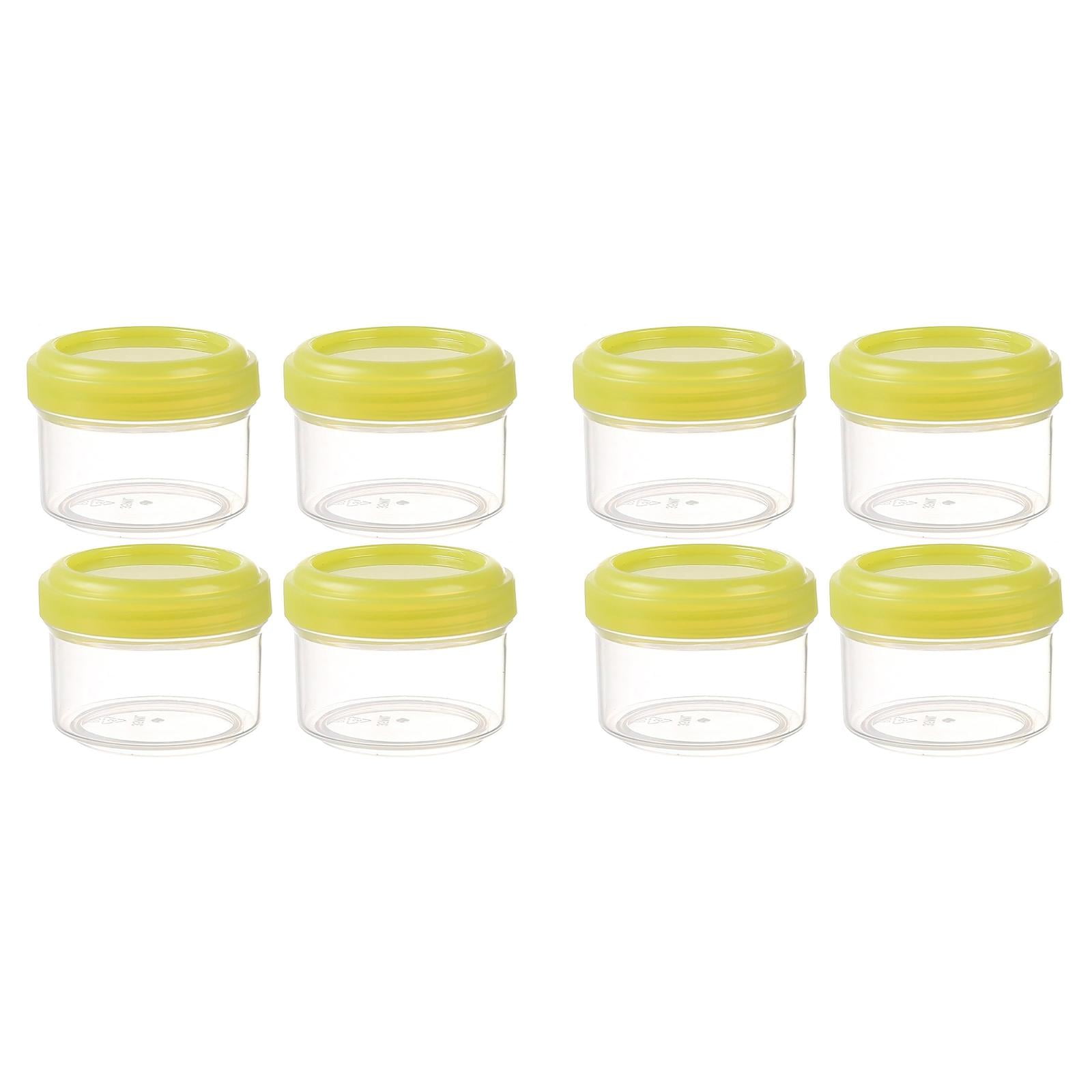8-Pack 35ml Leakproof Salad Dressing Containers - Microwave ...