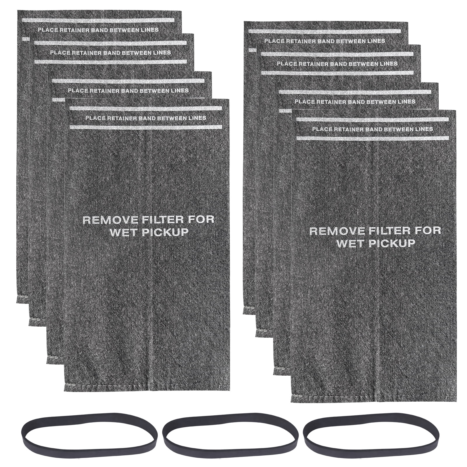 8 Pack 38737 Dust Filter Bags Replacement for Craftsman 2 to 2.5 Gallon ...
