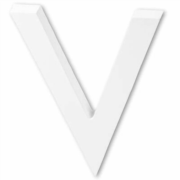 8 Pack: 5.5" White MDF Letter by Make Market - Walmart.com