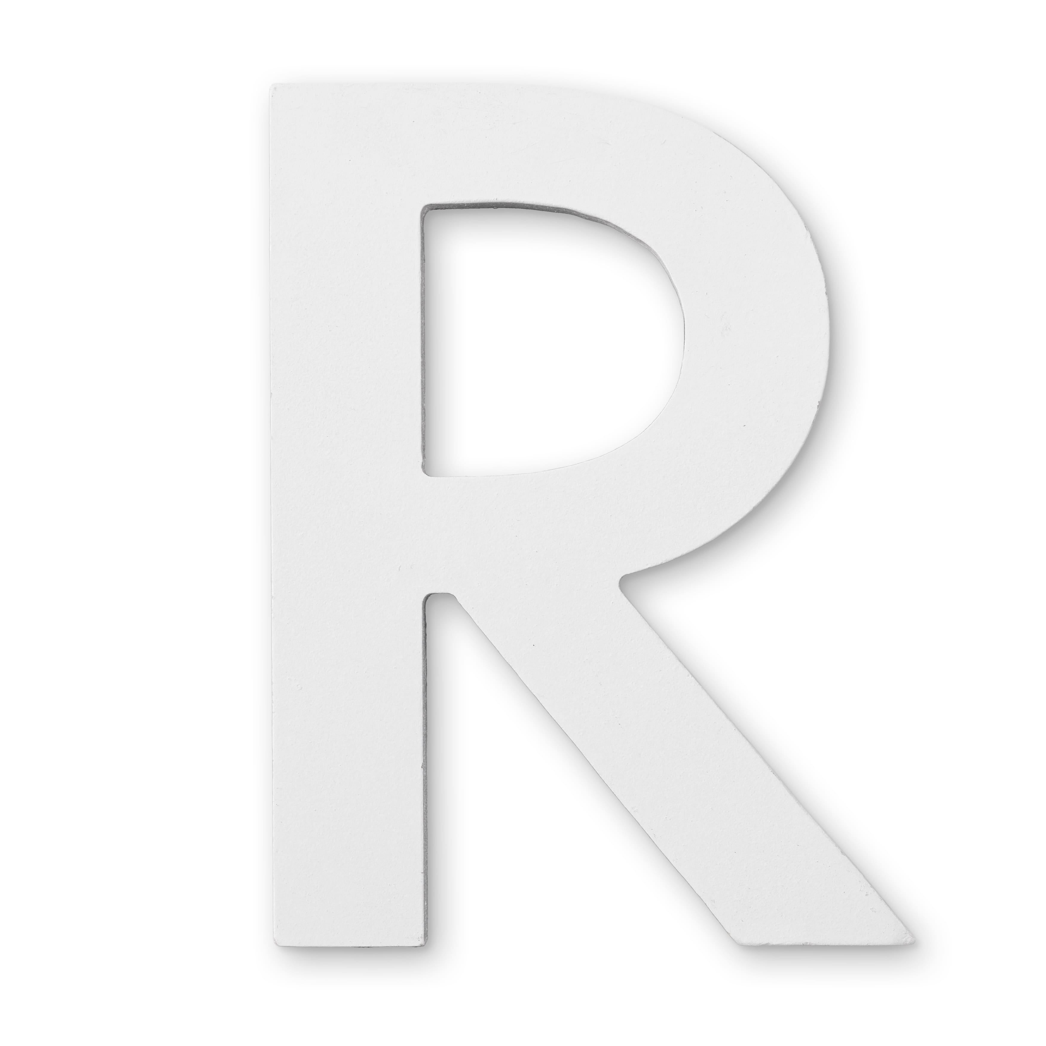 8 Pack: 5.5" White MDF Letter by Make Market® - Walmart.com