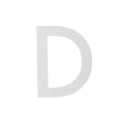 8 Pack: 5.5" White MDF Letter by Make Market - Walmart.com