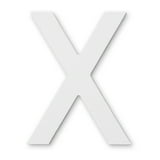 8 Pack: 5.5" White MDF Letter by Make Market® - Walmart.com