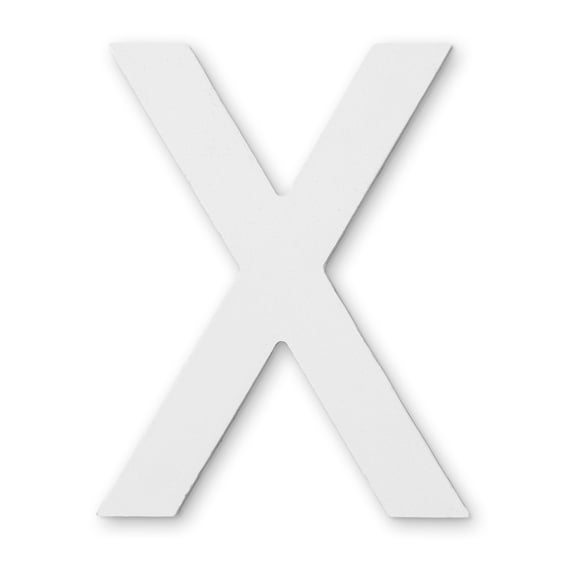 8 Pack: 5.5" White MDF Letter by Make Market - Walmart.com