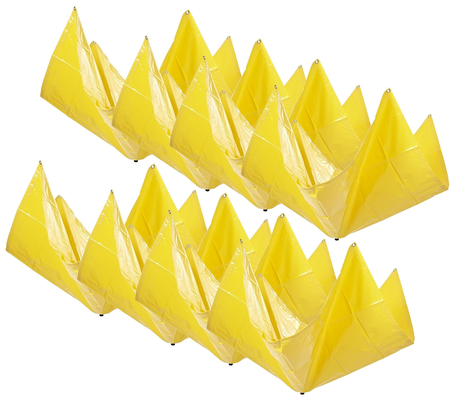 (8 Pack) 5' x 5' Drain Tarp - Roof Ceiling Leak Drip Diverter Tarp ...