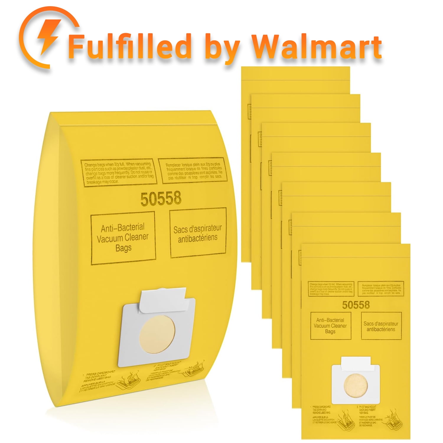 8 Pack 50558 Type C/Q Vacuum Cleaner Bags Compatible with Kenmore ...