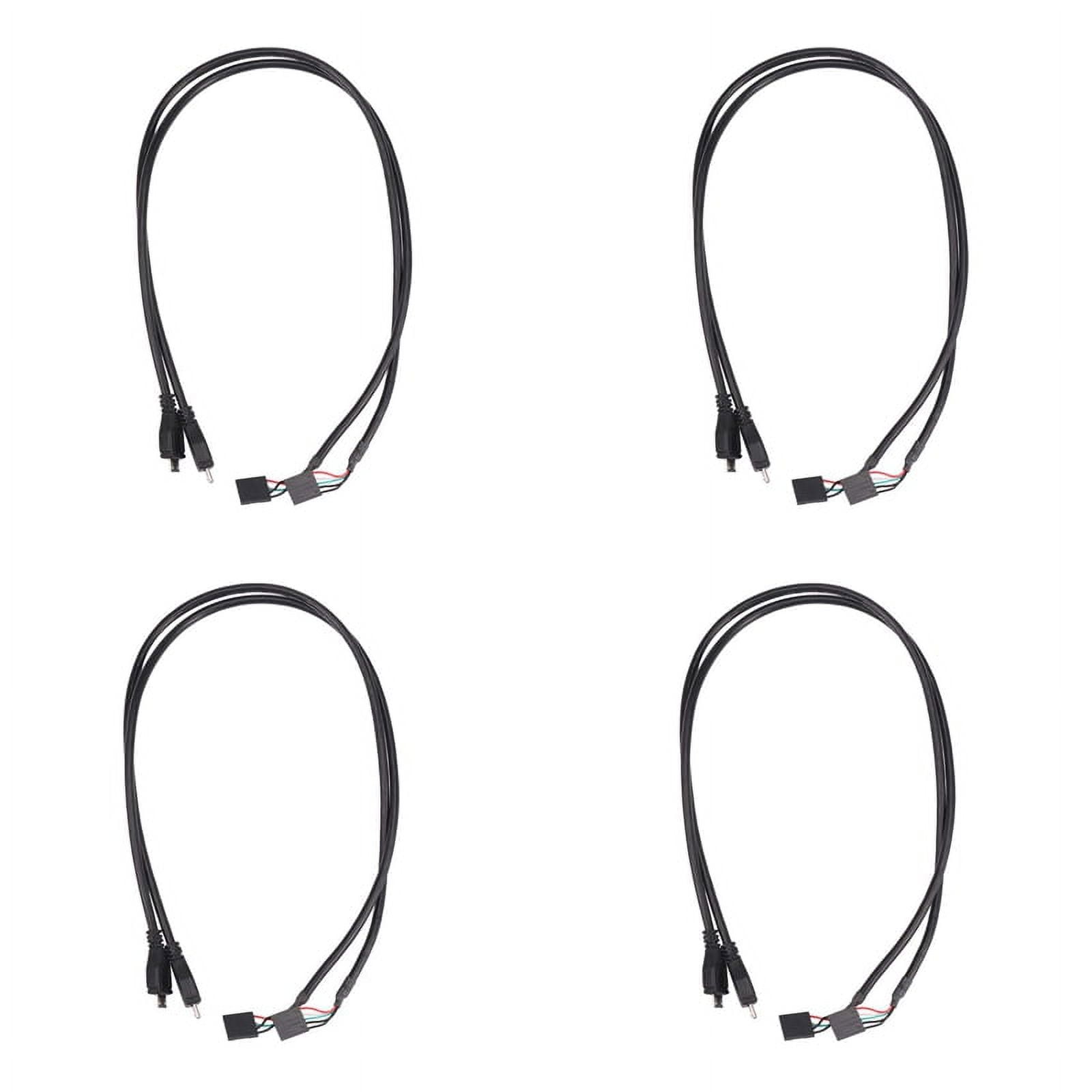 (8-Pack) 50CM 5 Pin Motherboard Female Header to -USB Male Adapter ...