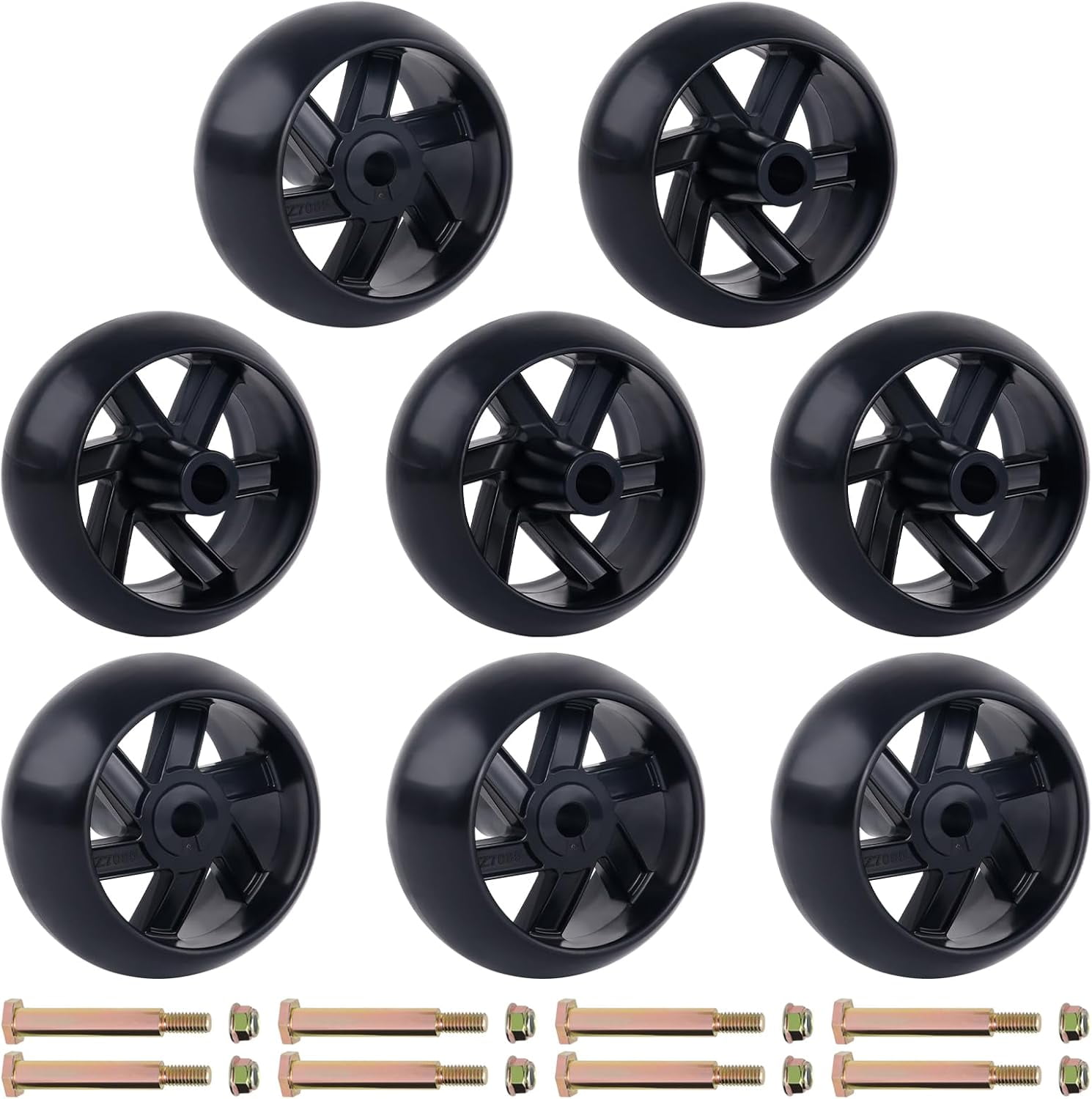 8 Pack 589527301 Mower Deck Wheels Kit Replace for 532174873 589527301 ...