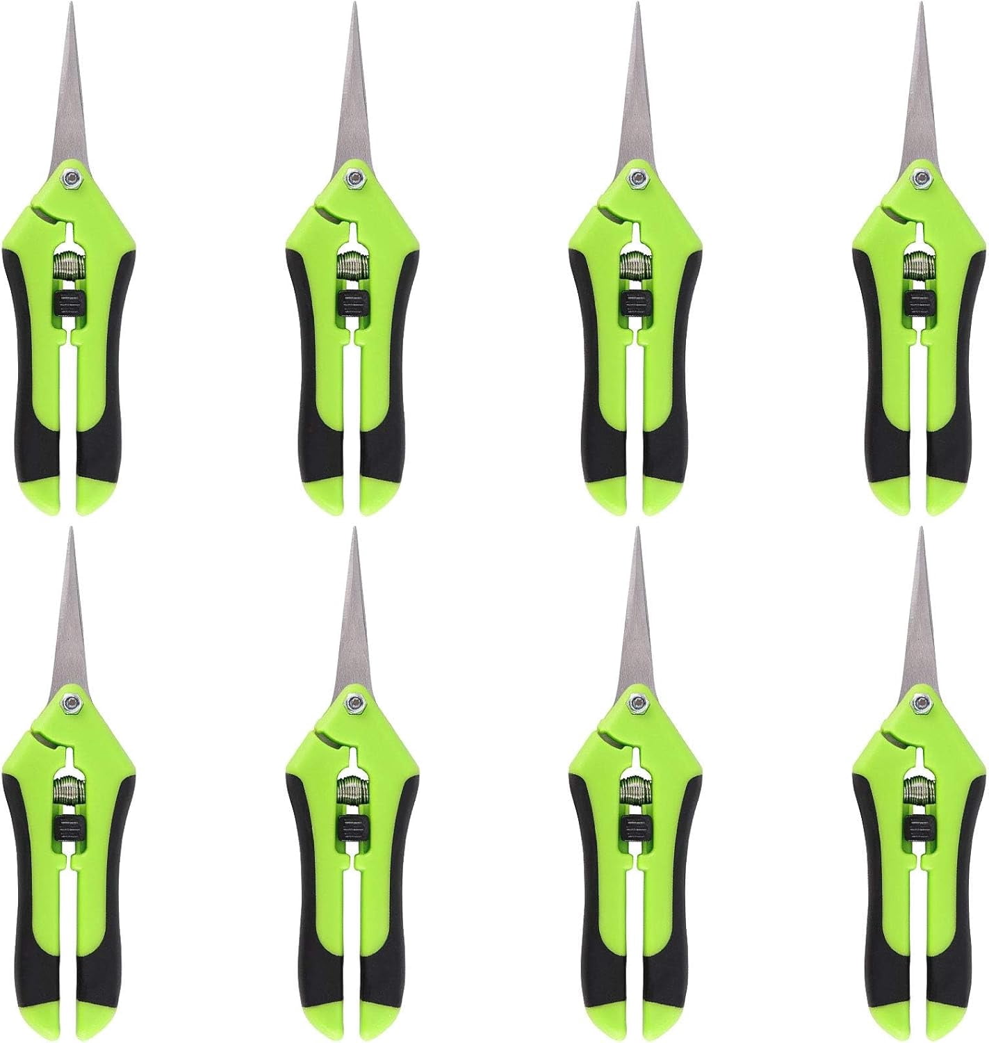 8 Pack 6.5 Inch Gardening Scissor Hand Pruner, Precision Tip Pruner ...