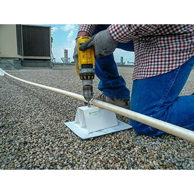 8Pack 6 PreCut Rooftop Pipe Support Roof Conduit Support Blocks for ...
