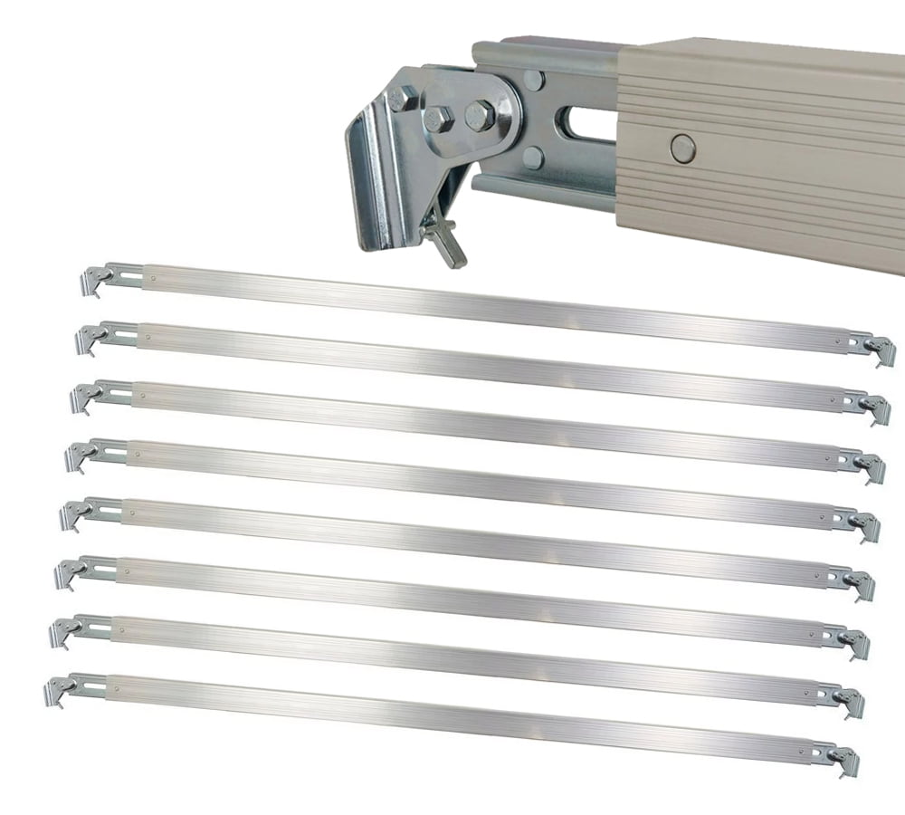 (8 Pack) 97"-107" Adjustable Double Decking Captive Beam - High ...