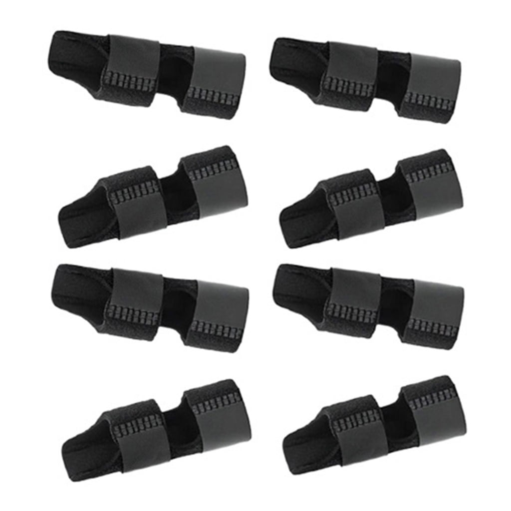 8 Pack Adjustable Finger Brace Finger Support Sleeve Finger Stabilizer ...
