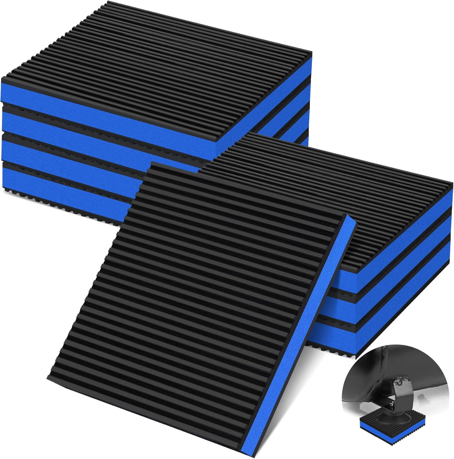 8 Pack Anti Vibration Pads for Washing Machine 6"x6"x7/8", Sound ...