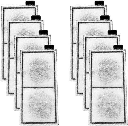 8 Pack Aquarium Replacement Filter Cartridge Fish Tank Filter Cartridge ...