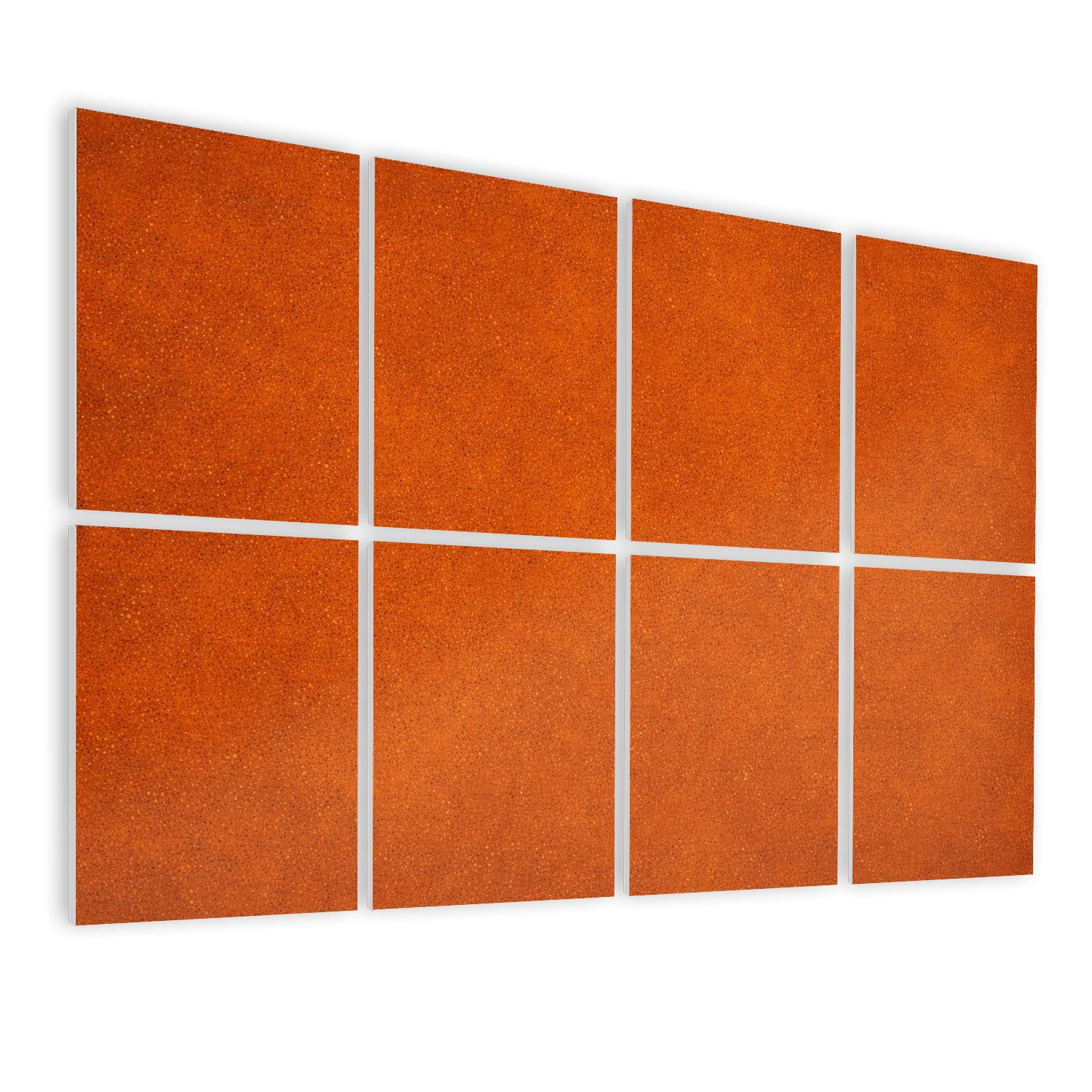 8 Pack Art Acoustic Panels Sound Absorbing Rust oxidized metal brown ...