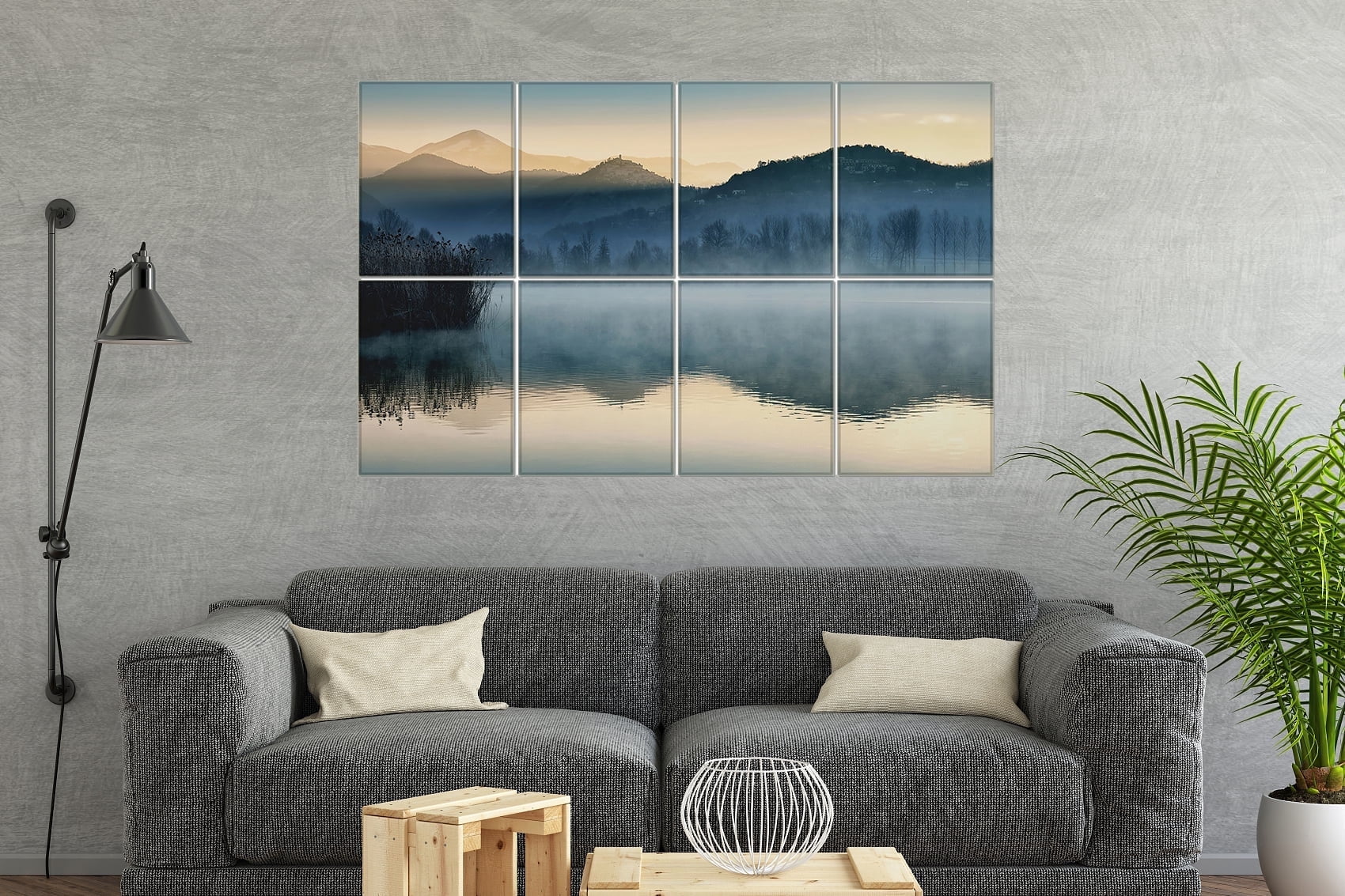 8-Pack Art Acoustic Wall Panels 48x32 Inches Acoustic Treatment Panels ...