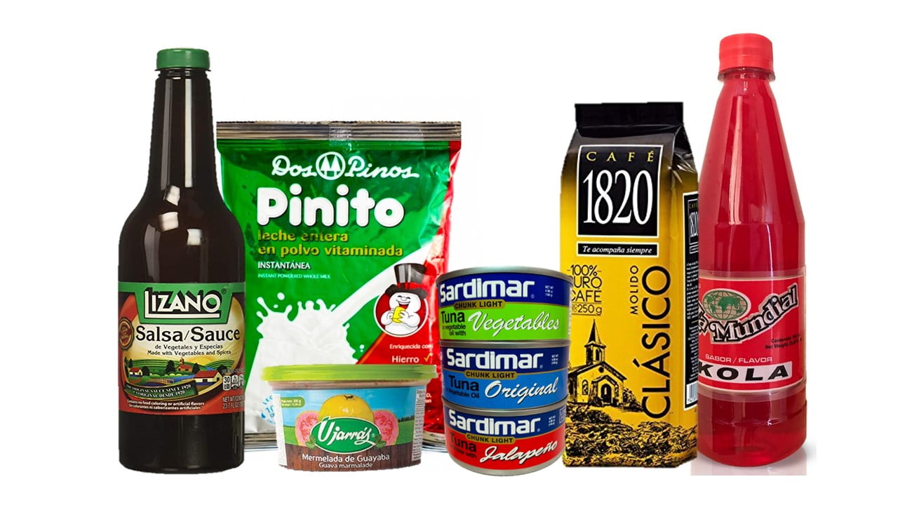 Costa Rica's Best Sellers Pack - Salsa Lizano, Cafe 1820, Sardimar Tuna ...