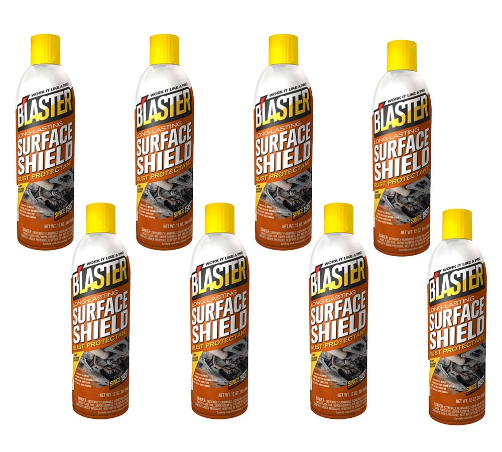 (8 Pack) B'laster Surface Shield Complete Corrosion Protection for Long ...