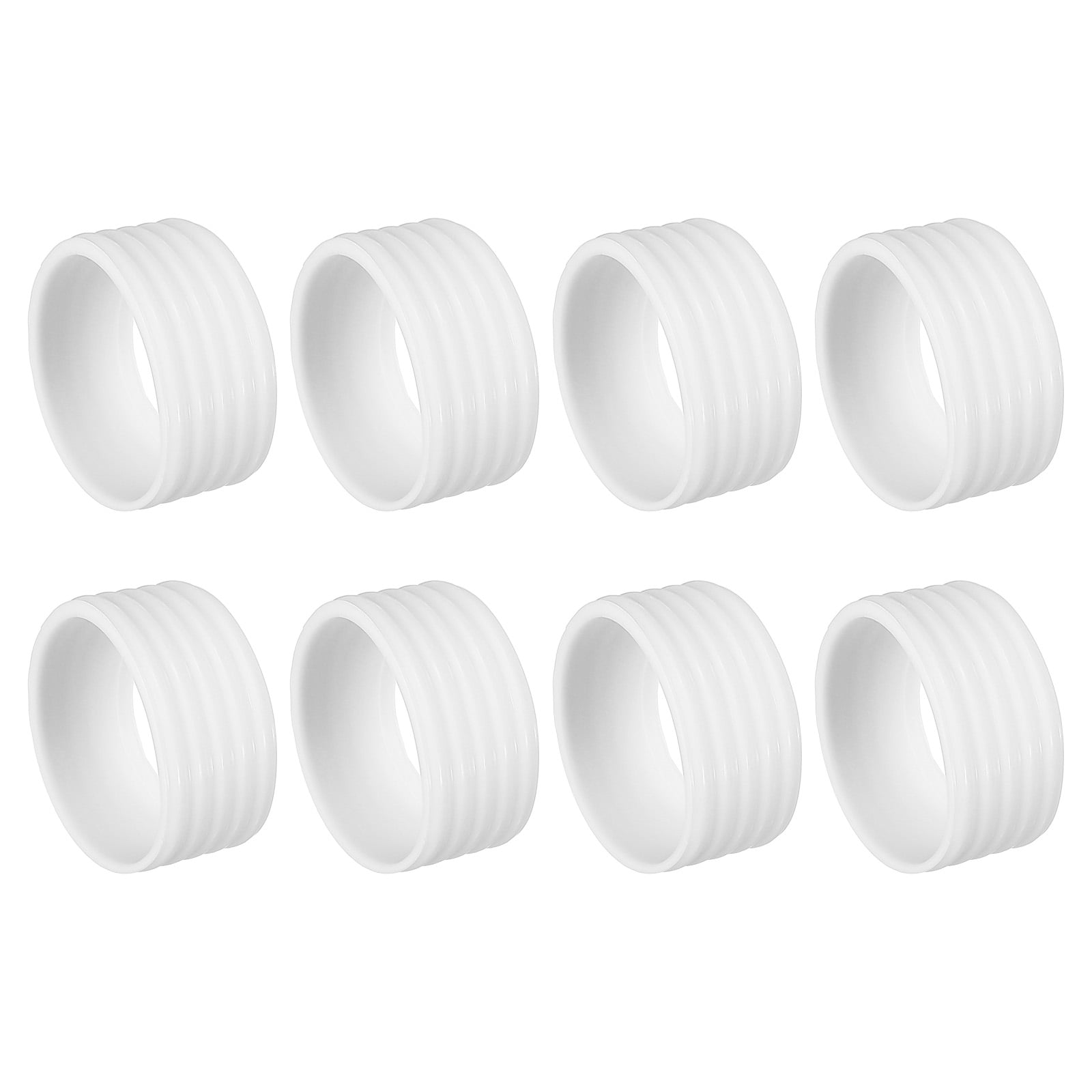 8 Pack Badminton Racket Racquet Handle Grip Fix Ring Grip Band Rubber ...