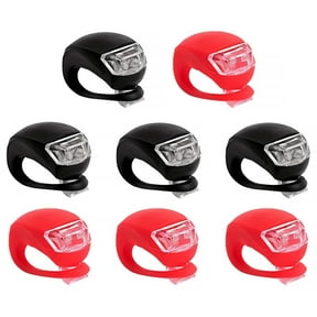Waterproof Bike Bicycle Cycling 5 LED Night Safety Flashing Rear Tail ...