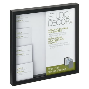 Black Shadow Box by Studio Décor® - Walmart.com