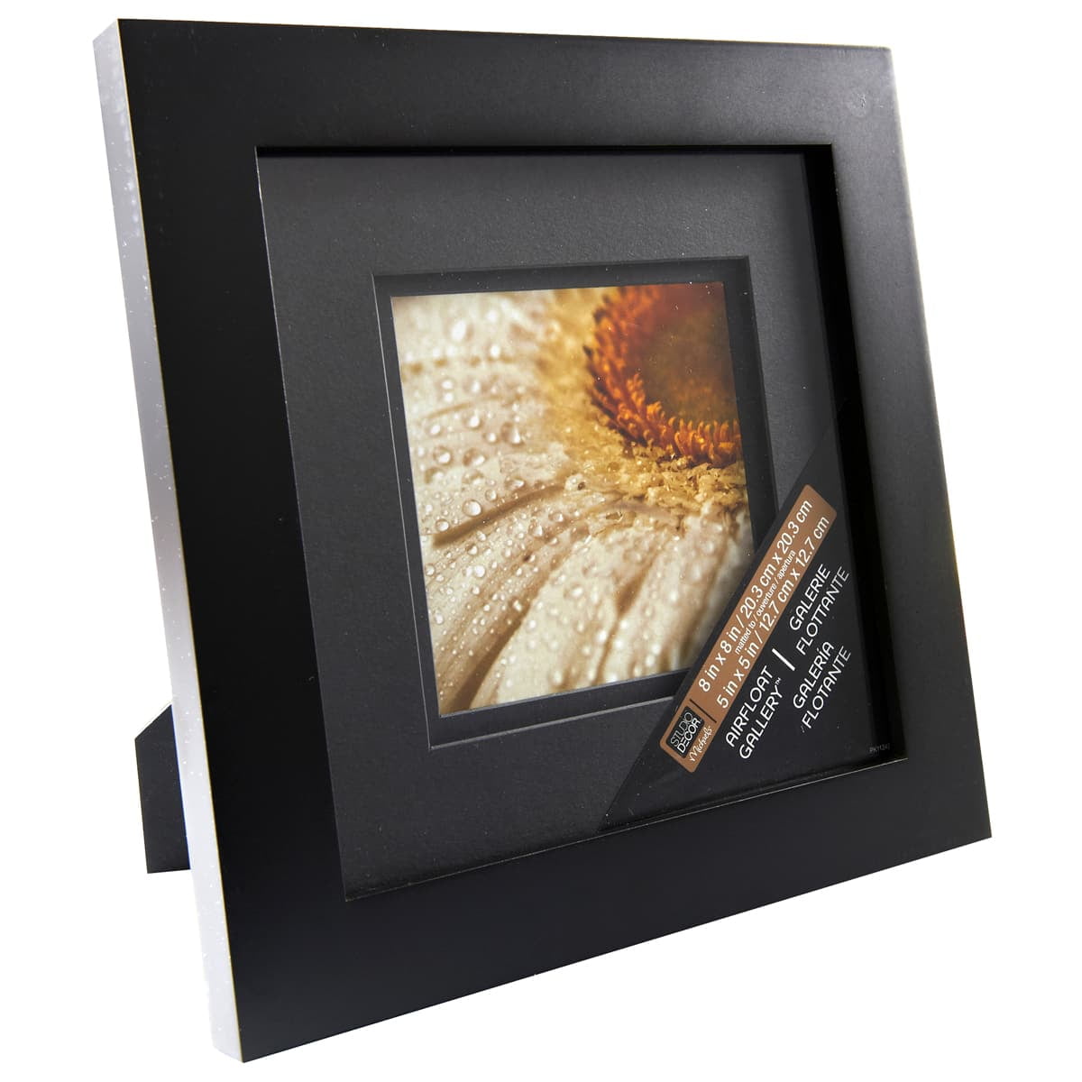Studio Decor Black Frame with Black Double Mat, Gallery, 8 Pack ...
