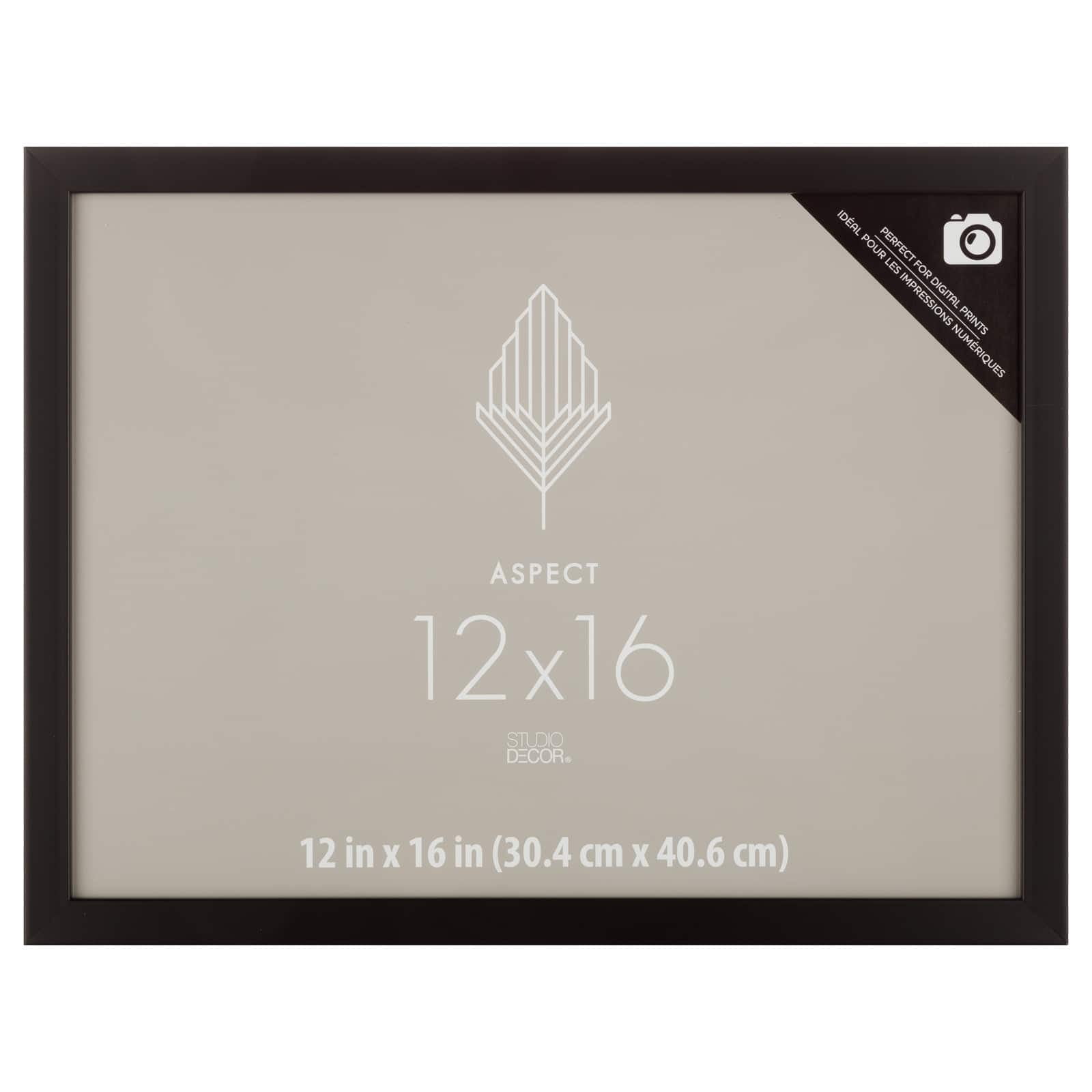 8 Pack Black Narrow 12 X 16 Frame Aspect By Studio D cor Walmart