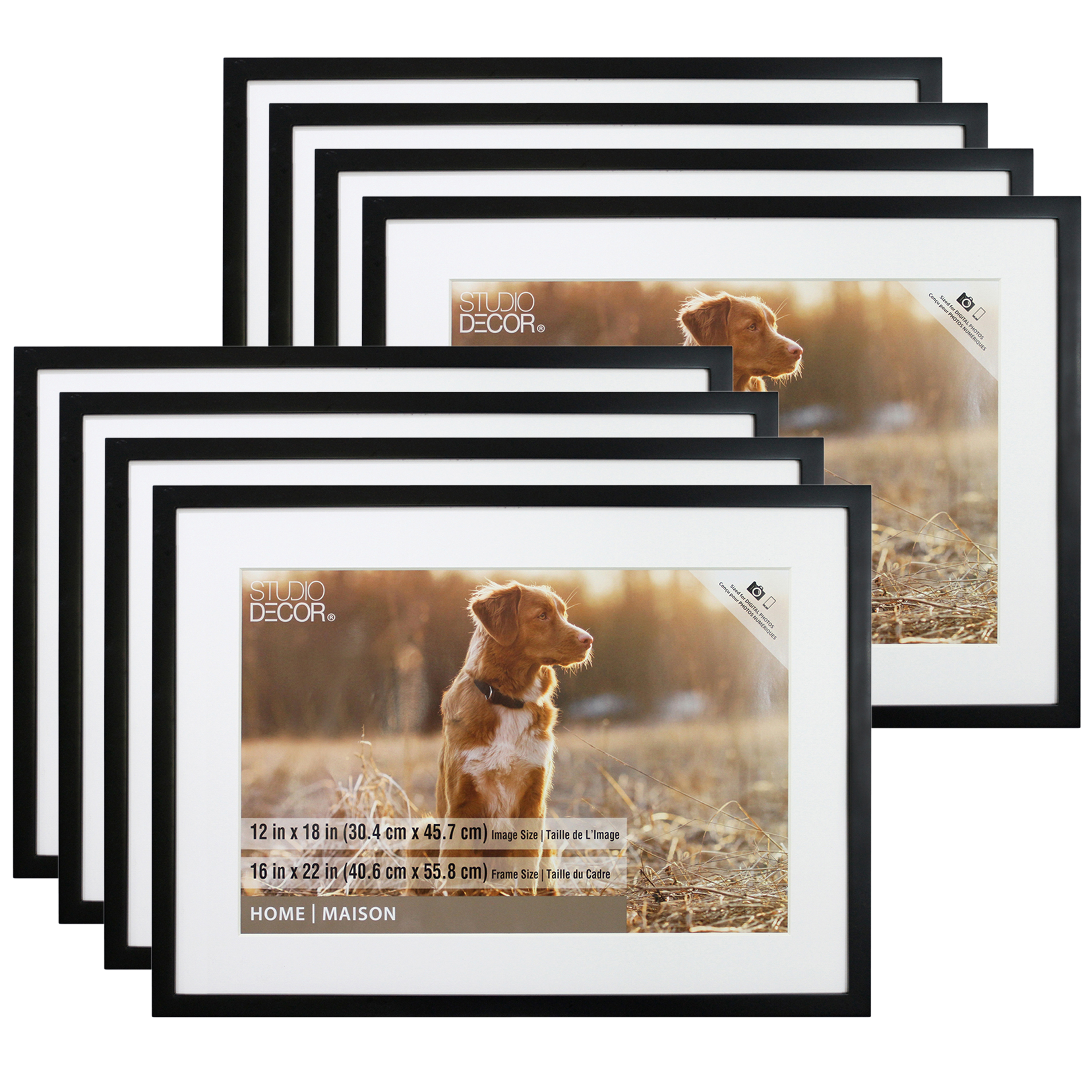 8 Pack: Home Black Tyler Frame by Studio Décor® - Walmart.com