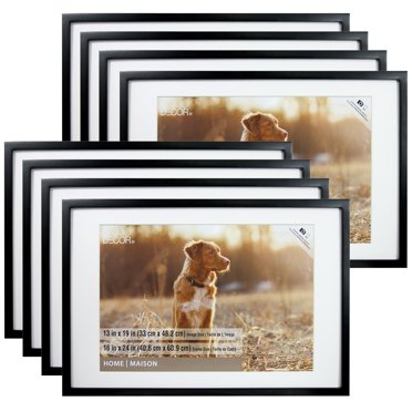 8 Pack: Black Tyler Frame - Home Collection by Studio Décor® - Walmart.com